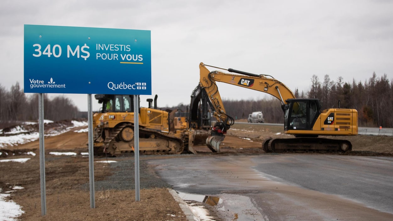 Un premier tronçon doublé de l’A-55 ouvert au public | Radio-Canada