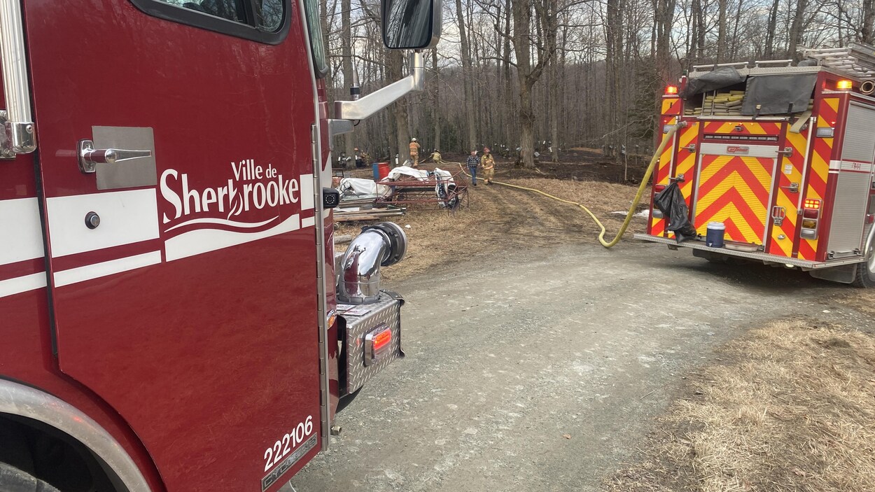 Un tison déclenche un incendie dans une érablière de Sherbrooke | Radio ...