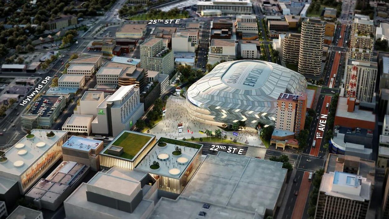 Qui financera la construction de nouveaux arénas à Regina et Saskatoon ...