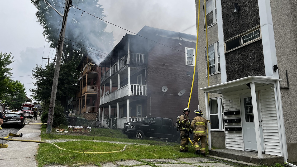 L’incendie de la rue Laurier était accidentel | Radio-Canada