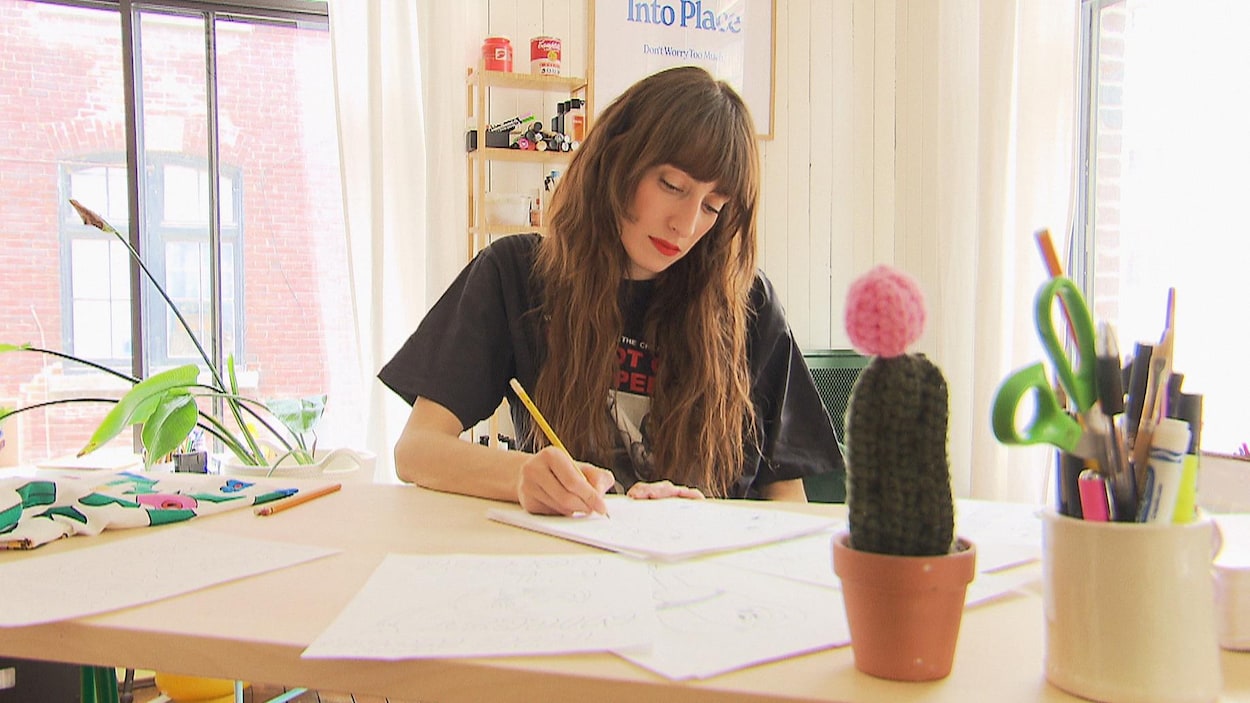 Pony et ses œuvres colorées pour démocratiser l'art | Info | Radio-Canada