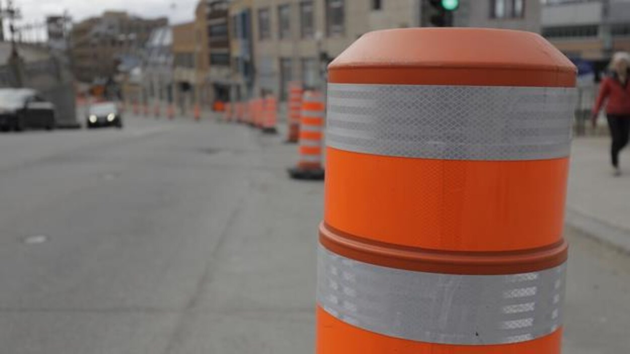 Travaux sur le boulevard des Récollets | Radio-Canada