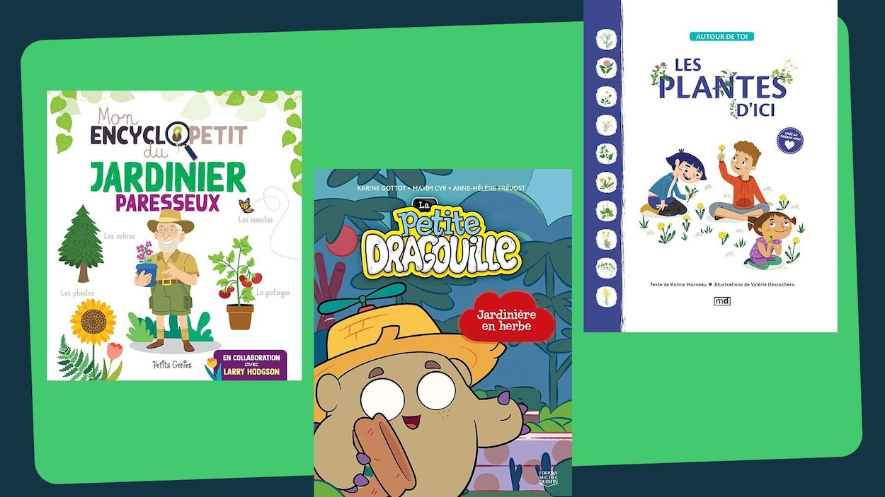 Des livres sur les plantes exceptionnelles pour les 3 ans et plus