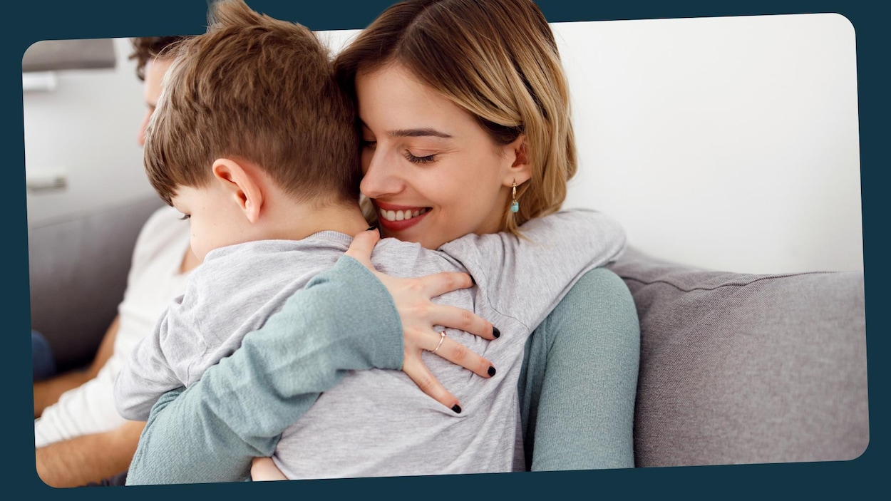 L’enfant qui réagit plus intensément avec maman