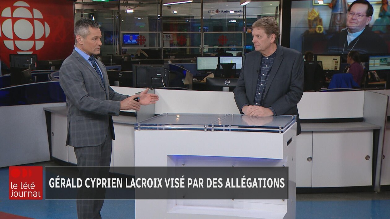Le cardinal Lacroix et le Séminaire de Québec dans la tourmente | Le téléjournal Québec