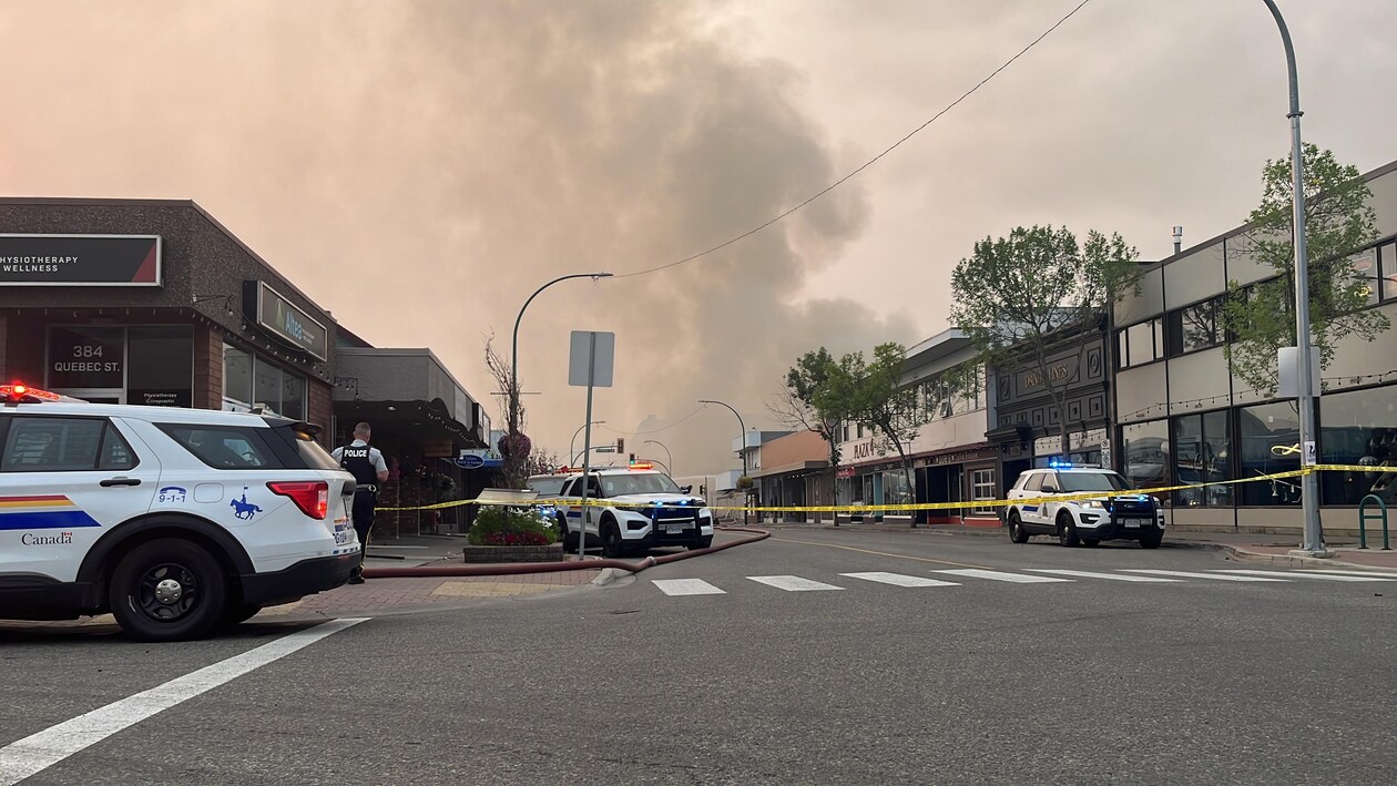 Explosion au centre-ville de Prince George | Le téléjournal Colombie ...
