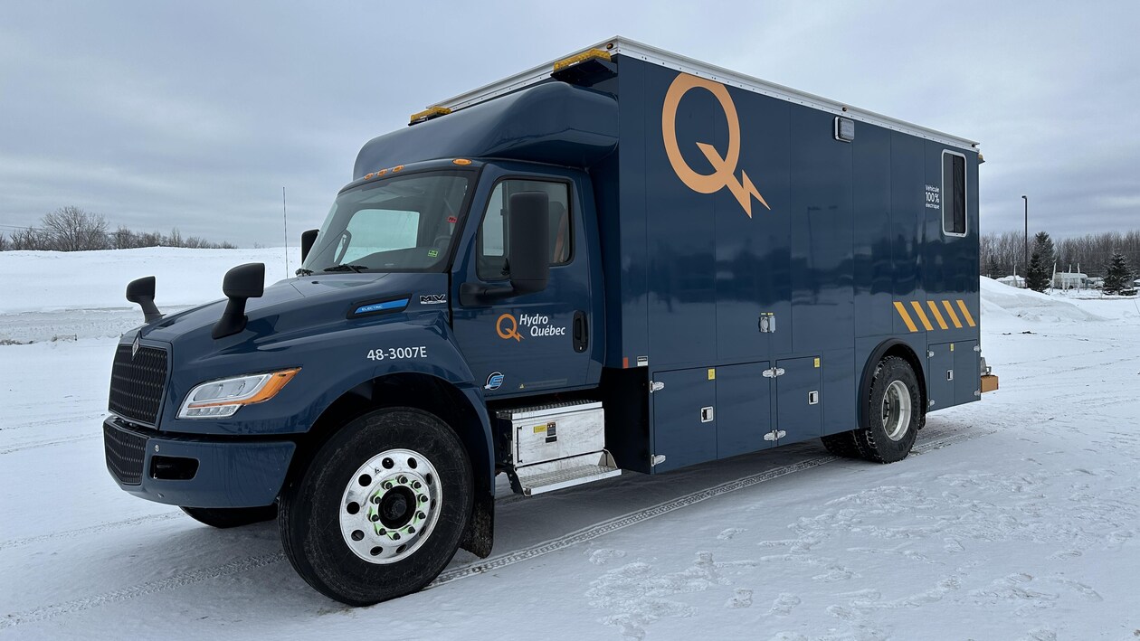 L’électrification des camions utilitaires d’Hydro-Québec passe par la ...