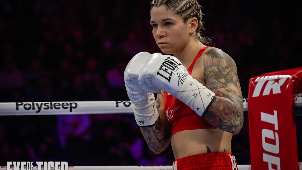 La boxeuse Leila Beaudoin obtient le combat d'une vie à Miami | Le ...