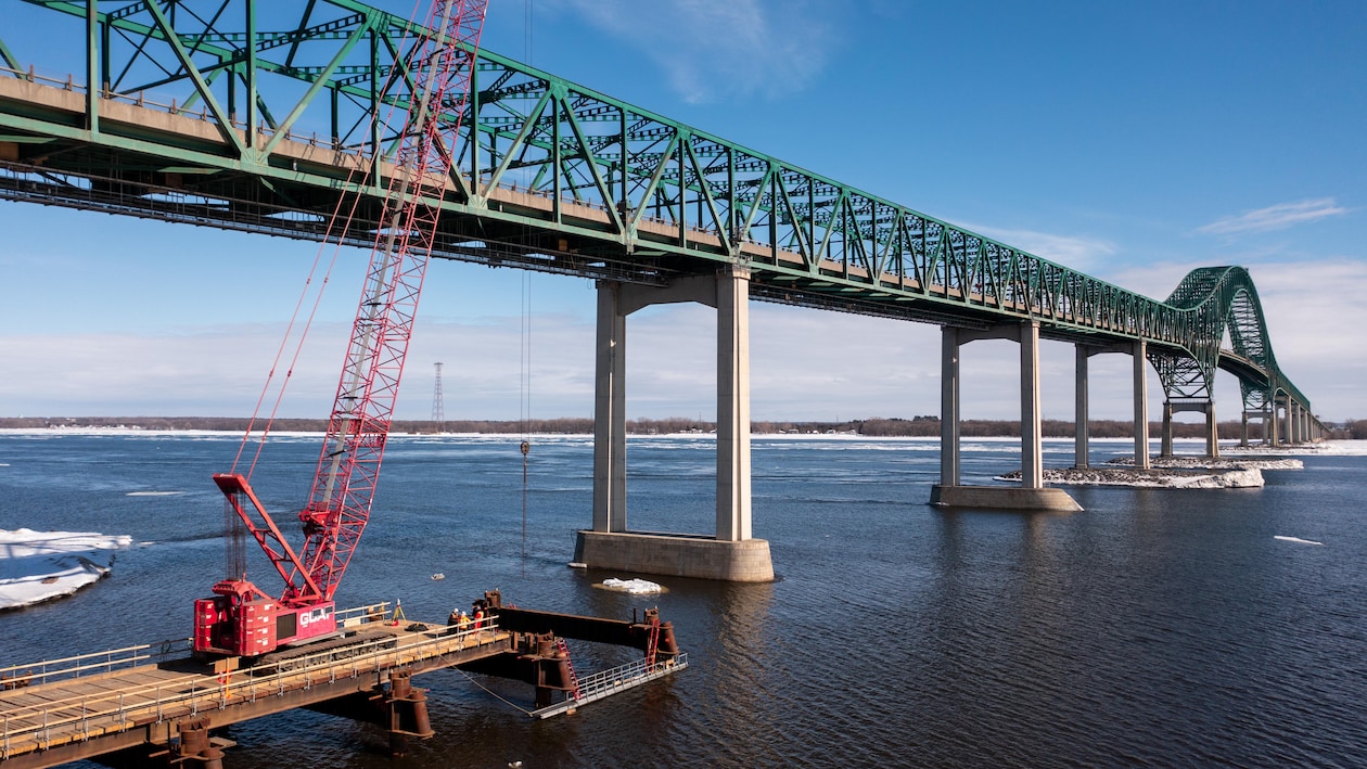 Des travaux majeurs sur le pont Laviolette, sans aucune fermeture ...
