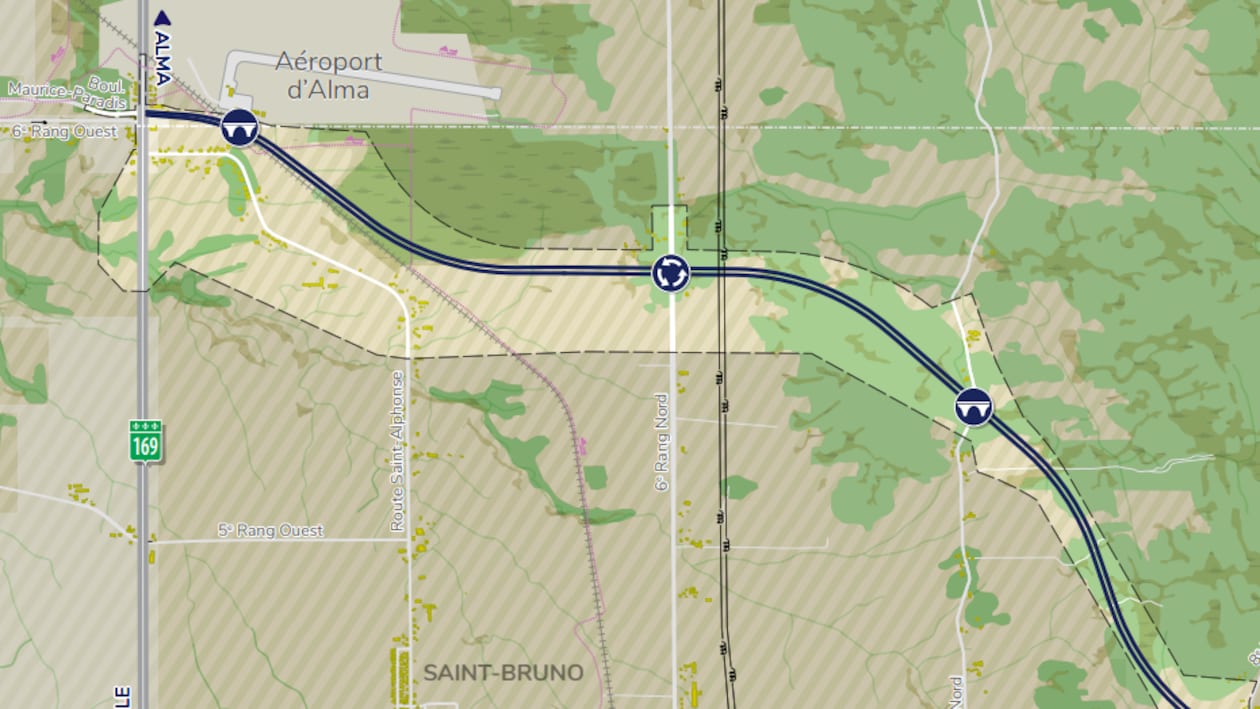 Le tracé le plus au nord de Saint-Bruno est retenu pour prolonger la ...