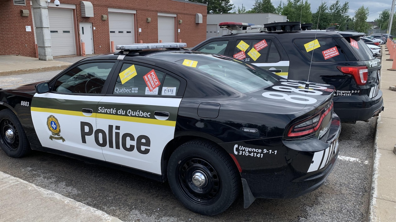 Les policiers de la SQ accentuent leurs moyens de pression | Le ...