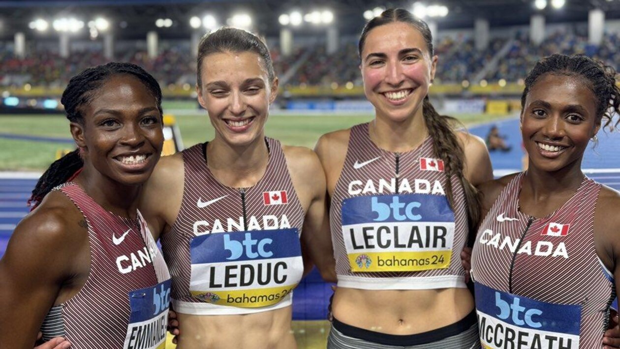 Audrey Leduc aide le Canada à obtenir son laissez-passer pour Paris ...