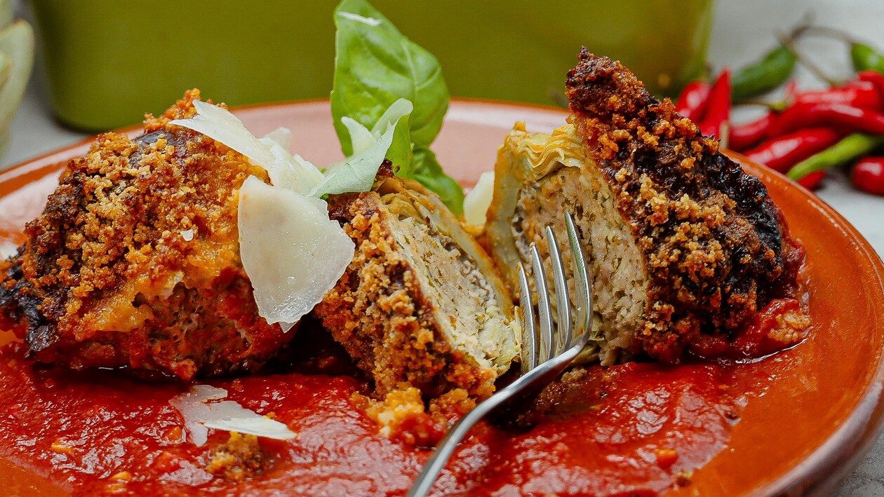 Artichauts farcis au veau | 5 chefs dans ma cuisine