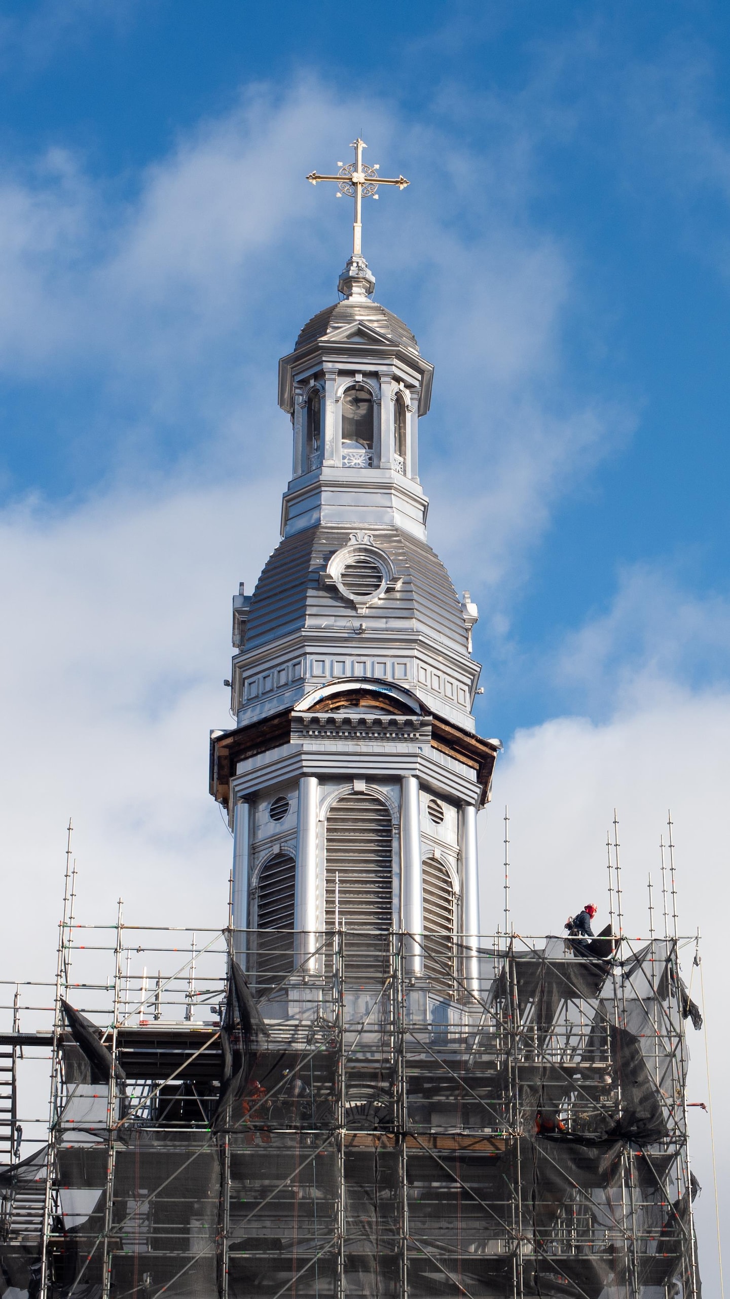 Le sauvetage du clocher de l’église Saint-Sauveur | Radio-Canada.ca