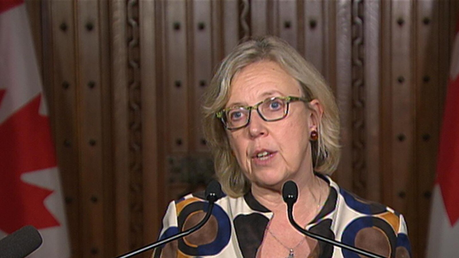 Elizabeth May à la rencontre des enjeux écologiques de l’Abitibi | ICI ...