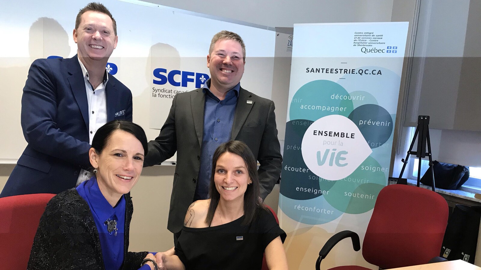 Entente de principe entre le CIUSSS de l'Estrie-CHUS et ses préposés ...