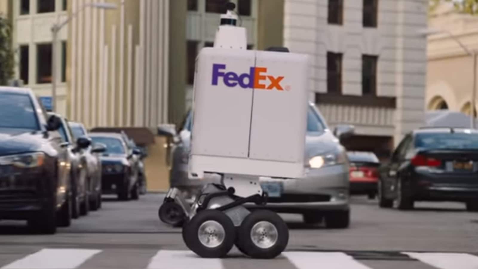 Le transporteur FedEx teste à son tour un robot livreur | ICI Radio ...