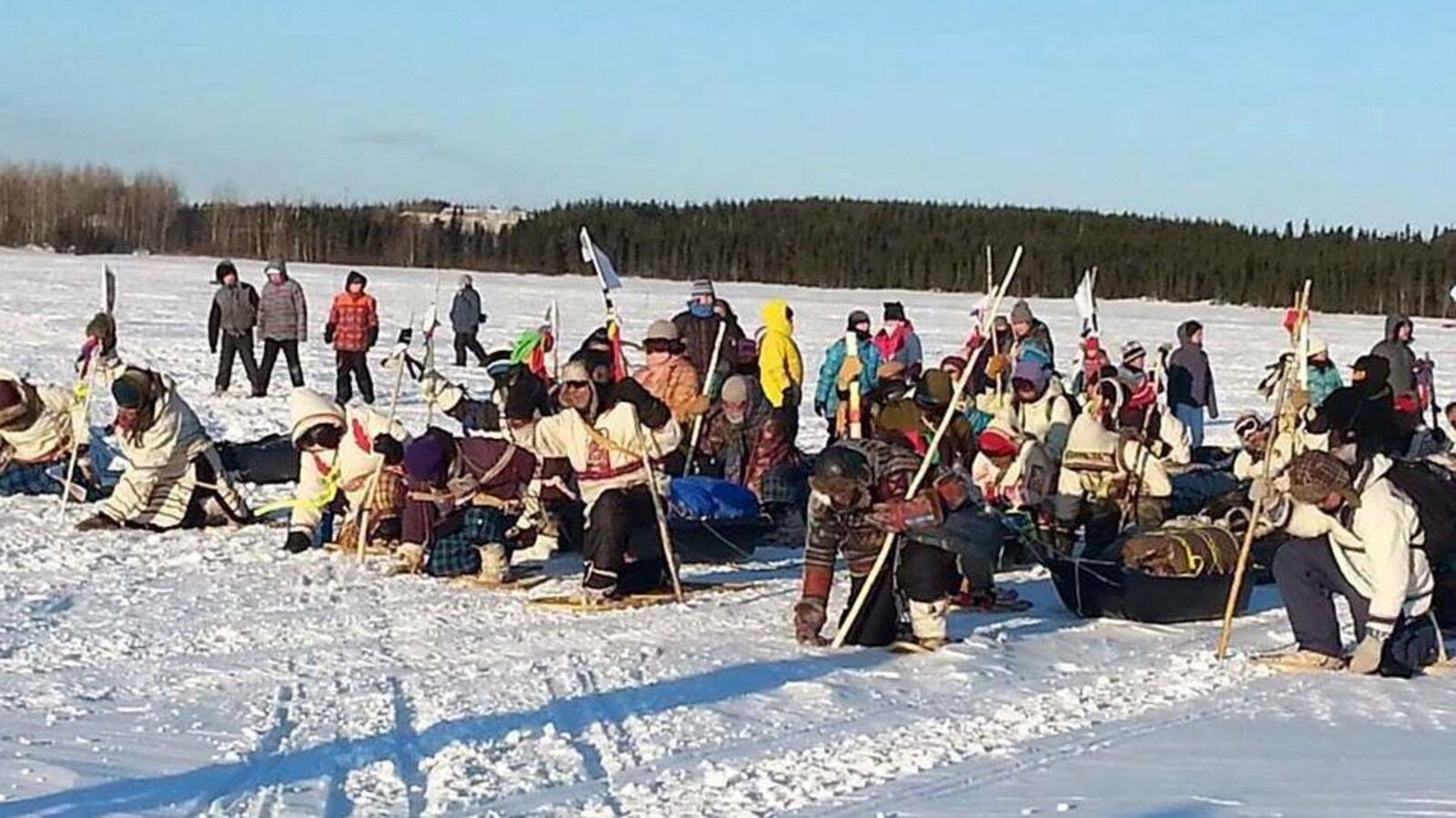 Des Autochtones sur les traces de leurs ancêtres | ICI Radio-Canada.ca