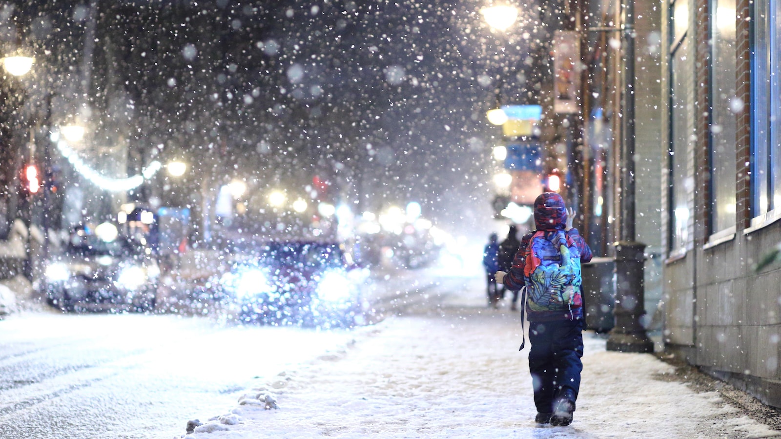 Un 1er janvier sous la neige à Québec | ICI Radio-Canada.ca