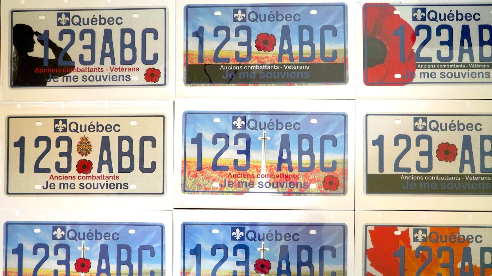 Des plaques d'immatriculation spéciales pour les vétérans, promet la ...