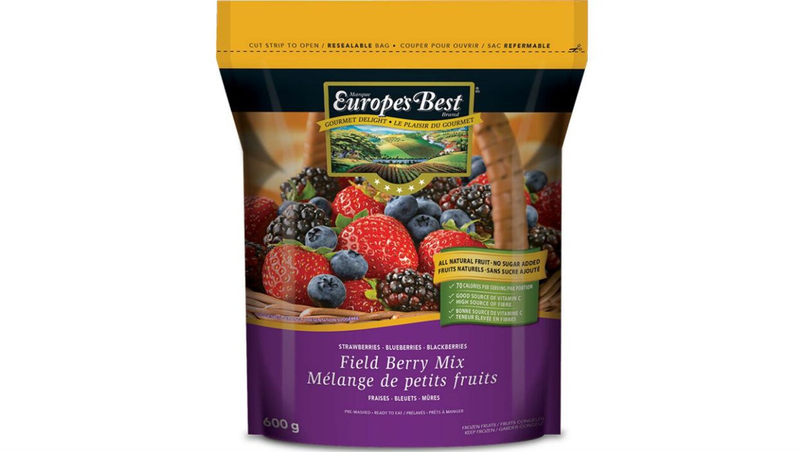 Rappel de sacs de petits fruits congelés de marque Europe's Best | ICI ...