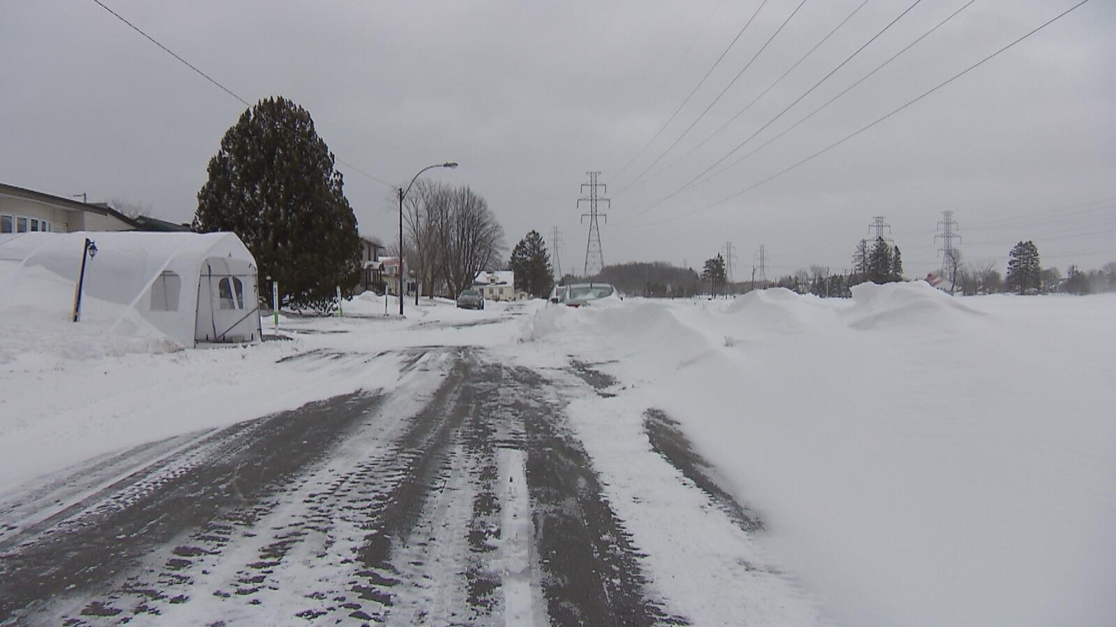 La tempête laisse ses traces dans la région de Québec | ICI Radio-Canada.ca