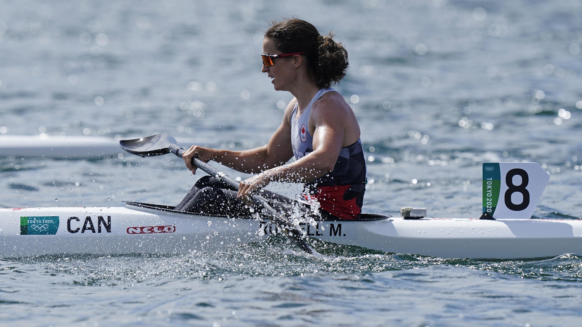 Michelle Russell conclut la compétition du K1 200m féminin au 14e rang | Radio-Canada Info
