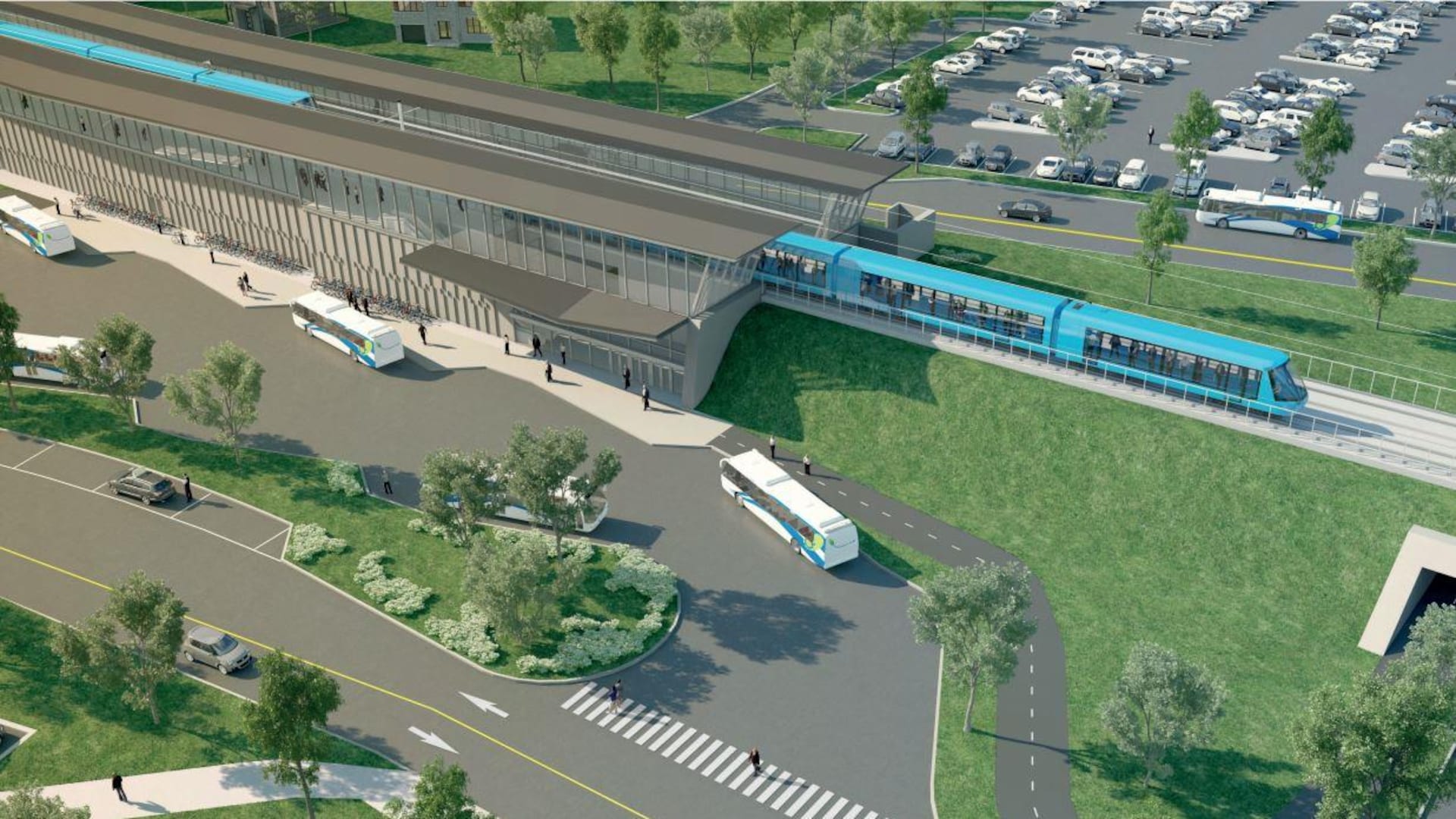 Des milliers de stationnements disparaissent du projet de REM | Info ...