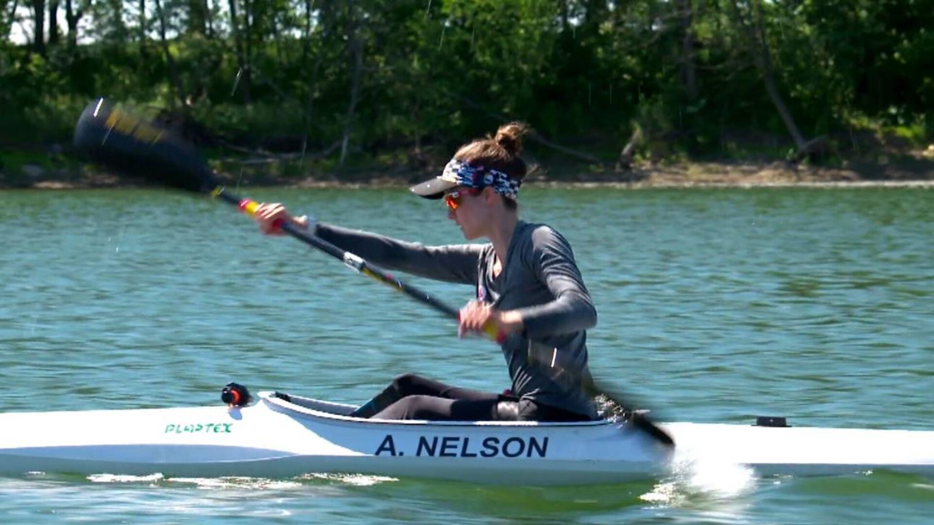 Andrea Nelson en demi-finale du 200 m KL2 | Radio-Canada Info