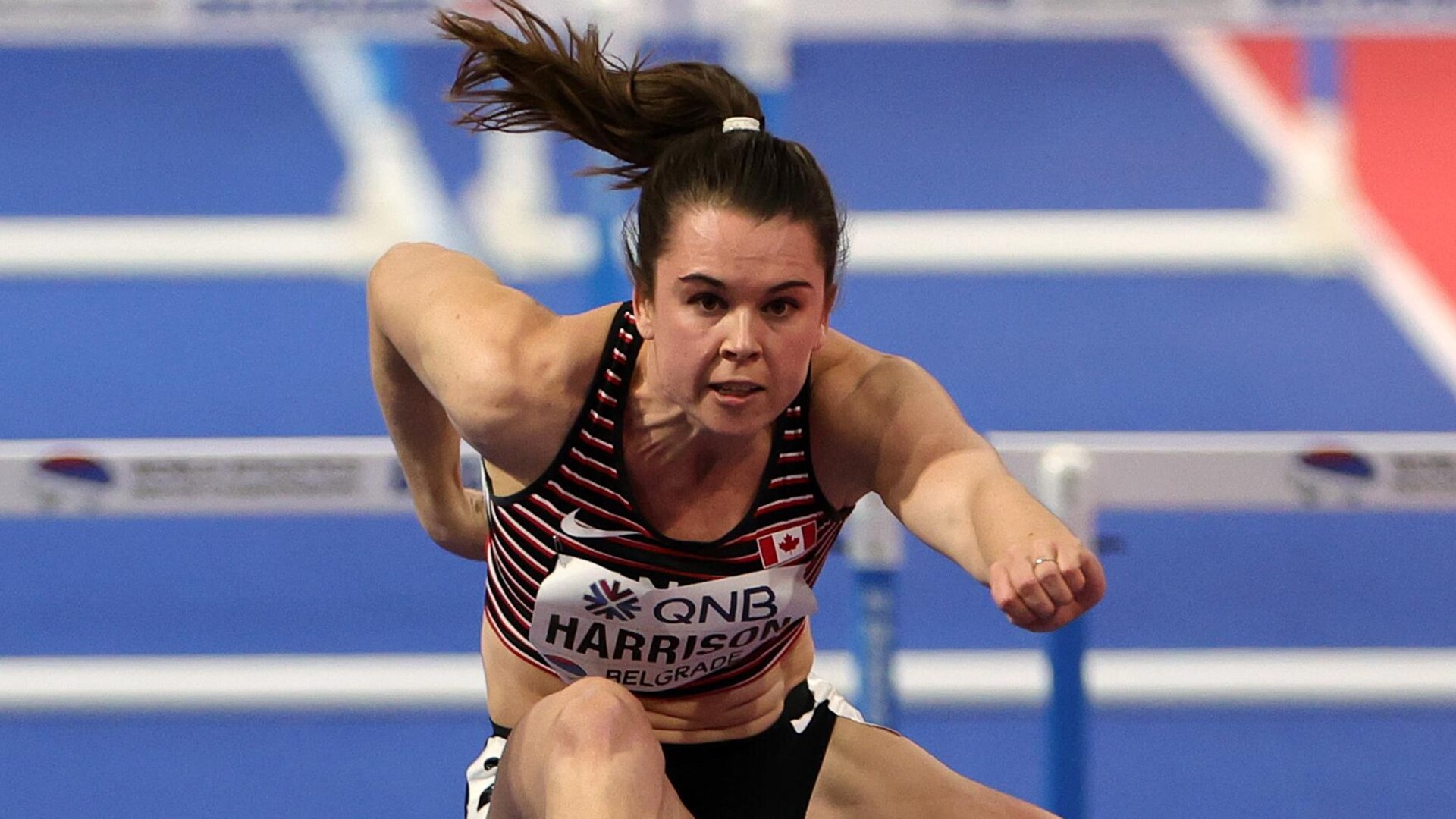 La Canadienne Michelle Harrison en demi-finales au 100 m haies | Radio ...