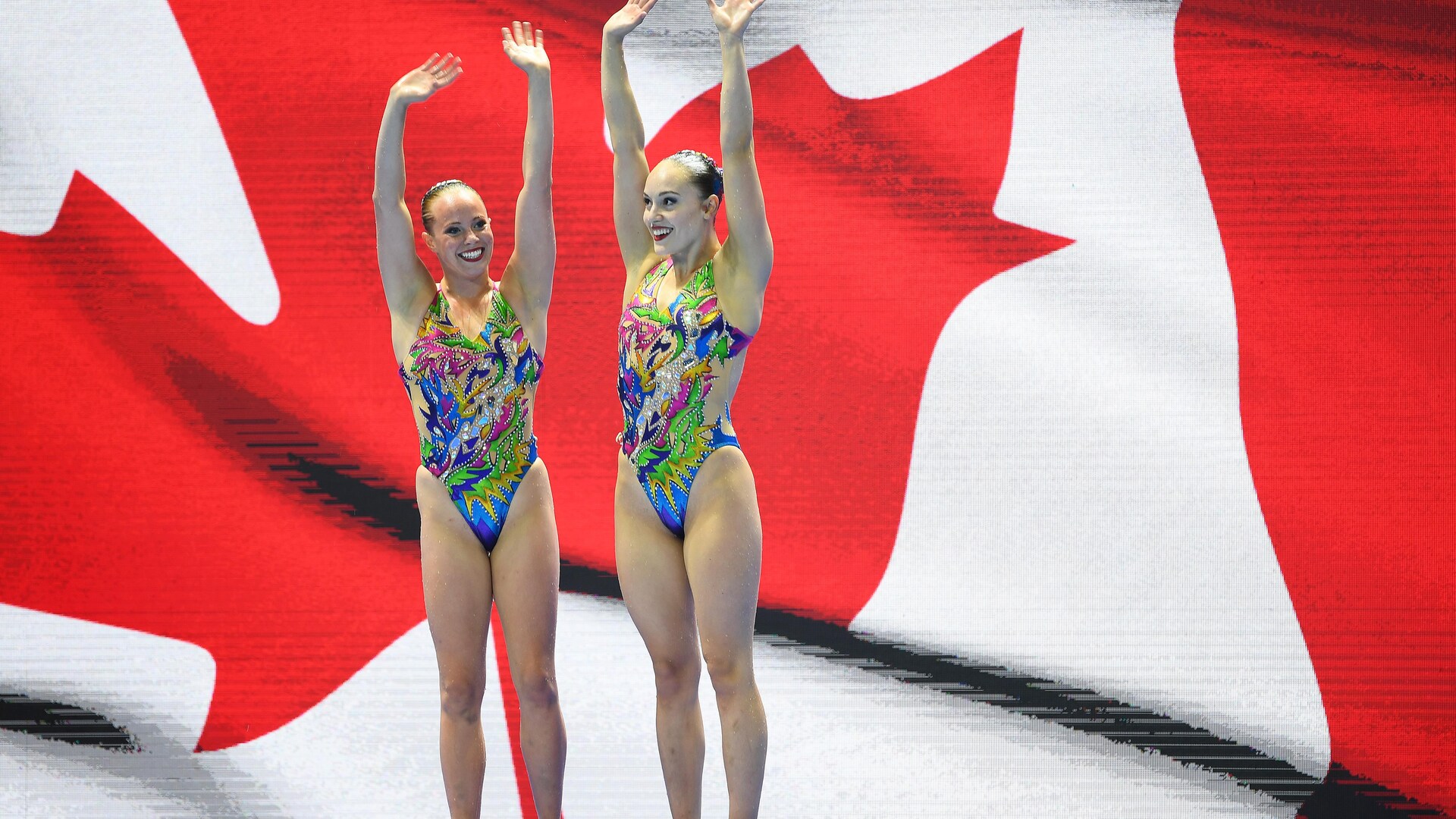 Le duo Simoneau-Holzner 7e en nage synchro duo aux mondiaux FINA | Info ...
