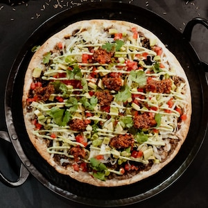 Pizza mexicaine (tlayuda oaxaqueña) | Mordu