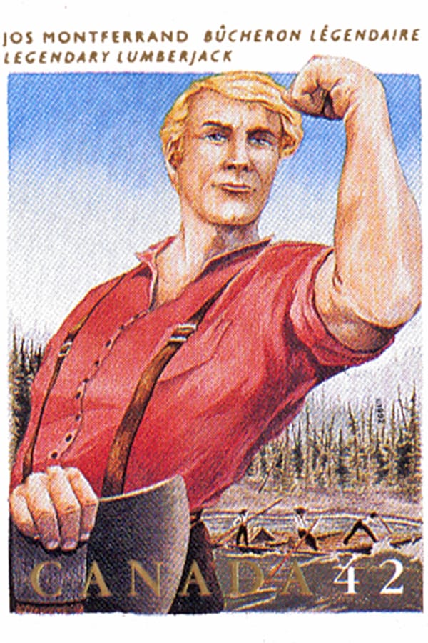 Jos Montferrand, le bûcheron qui aimait la bagarre