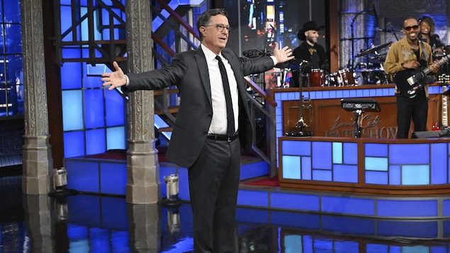 Stephen Colbert veut faire la vie dure à Donald Trump | En bref | Radio ...