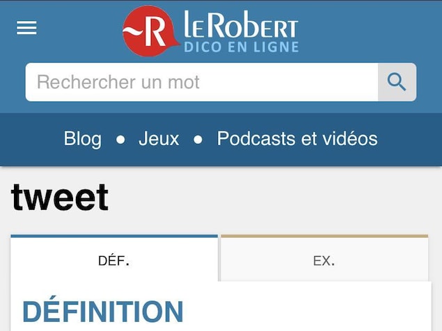 Le mot « tweet » va-t-il disparaître des dictionnaires? | Brève | Radio ...