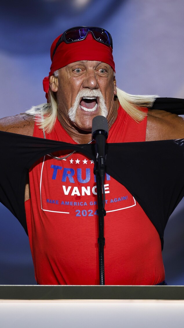 Hulk Hogan, célèbre lutteur et soutien de Trump, est mort | Brève | Radio-Canada