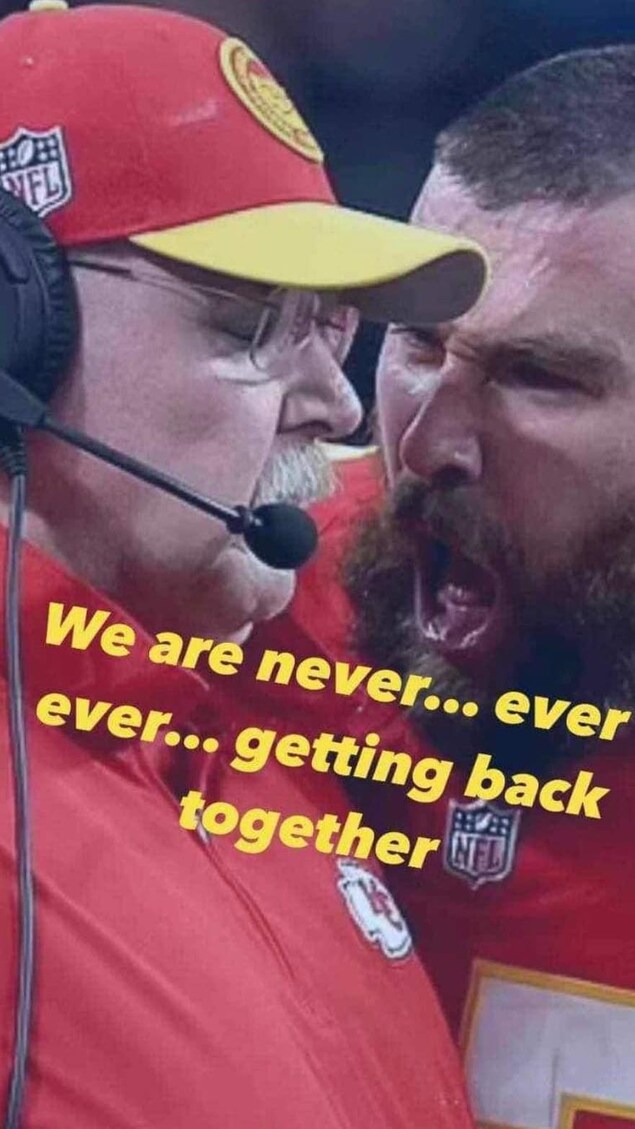 Pourquoi des mèmes de Travis Kelce inondent les réseaux sociaux Pourquoi des mèmes de Travis Kelce inondent les réseaux sociaux