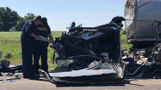 Fermeture de l'autoroute 401-Est à Trenton | ICI Radio-Canada.ca