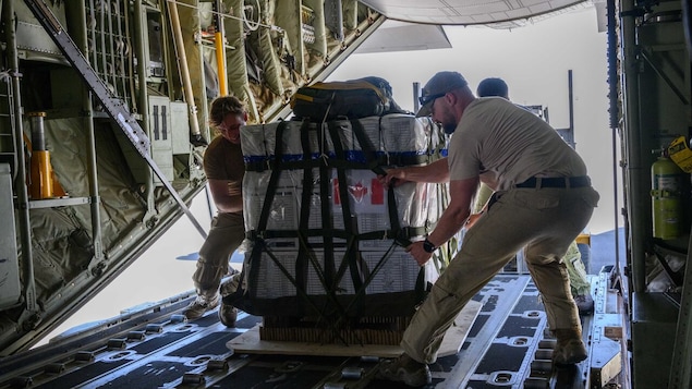 Canadian Forces airdrop humanitarian aid into Gaza for the first time ...