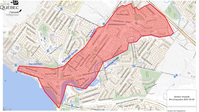 L’avis d’ébullition d'eau dans le secteur de Cap-Rouge levé | ICI.Radio ...