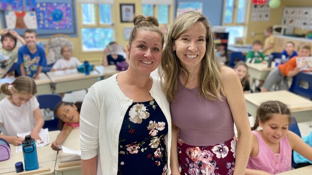 Bilan d’une année à deux dans une classe de Bécancour | Radio-Canada