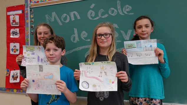 Mon école de rêve, selon des élèves de cinquième année | Radio-Canada