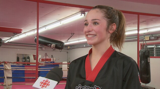 La karatéka Elizabeth Rouillard défend son honneur à Québec | Radio-Canada