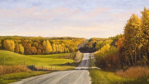 Hubert Théroux : des peintures à l’essence de son âme | Radio-Canada