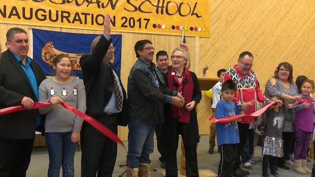 La communauté autochtone de Winneway inaugure sa nouvelle école en ...