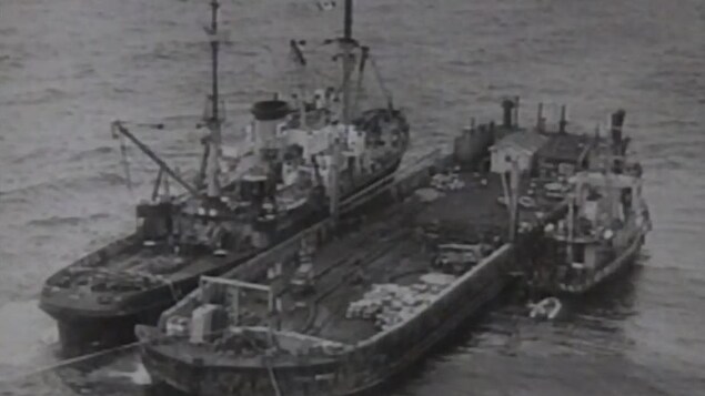 Il y a 50 ans coulait le pétrolier Irving Whale | Radio-Canada.ca