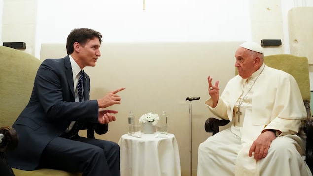 Trudeau meets Pope before pontiff’s speech on promises, perils of AI ...
