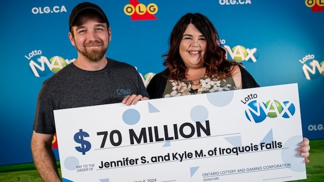 New parents from northern Ontario win $70M Lotto Max draw with 1st-ever ...