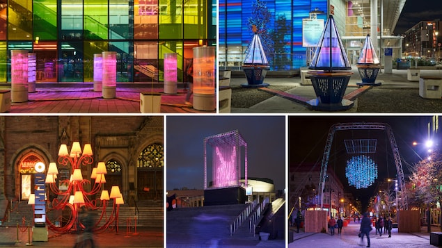 圣誕新年季，蒙特利爾標志性"光影藝術節，LUMINO"開幕 | Radio-Canada.ca