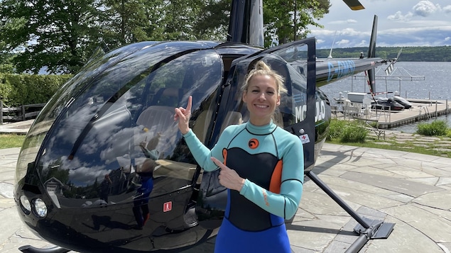 Plongeon extrême : prise 2 pour Lysanne Richard pour tenter de battre ...